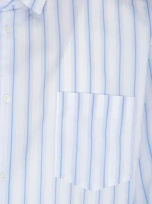 Comme Des Garçons Striped Short Sleeved Shirt