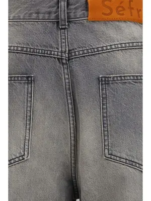 Séfr Mass Wide-leg Jeans - Gray