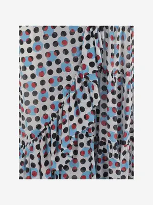 Dries Van Noten Polka Dot Maxi Dress