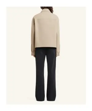 COURREGES Double-pocket Point Collar Jacket - Beige
