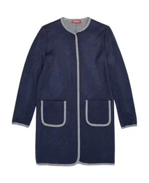 Max Mara Long Sleeved Coat - Blue