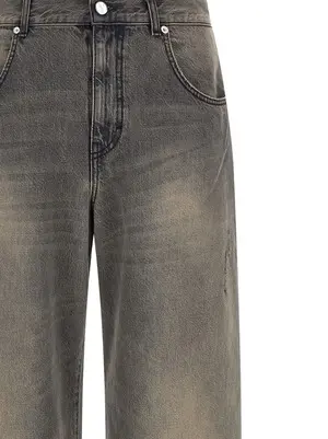 Séfr Mass Wide-leg Jeans - Black