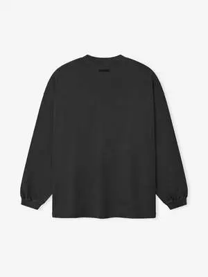 Fear Of God Campus 90s" Long Sleeve T-shirt - Faded Black