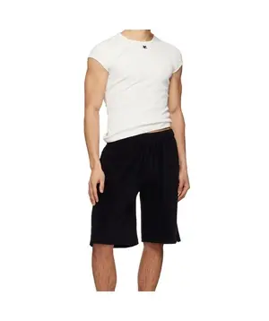 COURREGES Terrycloth Cargo Shorts