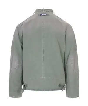 Marni High Collar Zip-up Jacket
