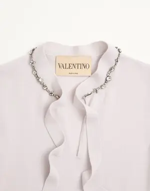 Valentino Garavani Embellished Short-sleeved Jumper