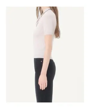 Valentino Garavani Embellished Short-sleeved Jumper