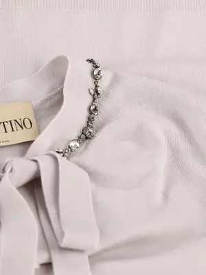 Valentino Garavani Embellished Short-sleeved Jumper