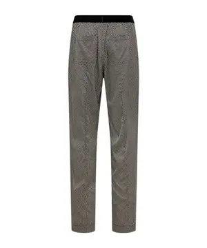 TOM FORD Graphic Print Silk Pajama Pants - Black