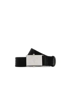 Prada Square Buckle Belt - Black