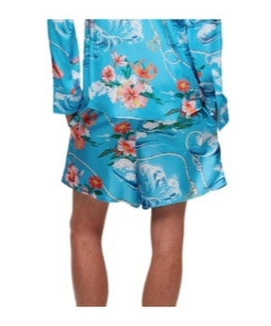 Gucci Floral Print Elastic Waist Shorts - Green