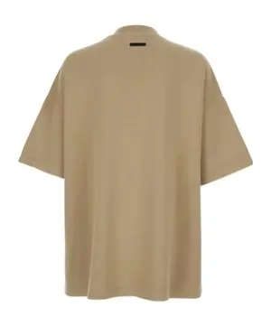 Fear Of God Logo Oversized T-shirt - Nude