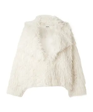 Staud Soprano Jacket Fur