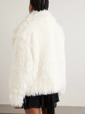 Staud Soprano Jacket Fur