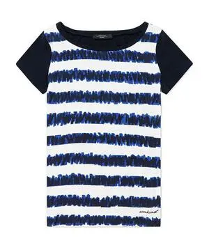 Max Mara Round Neck Printed T-shirt