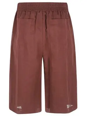 Brunello Cucinelli Mid-length Shorts With Elastic Waist