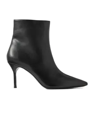 Staud Sebastian Leather Ankle Boots