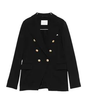 CIRCOLO 1901 Double-breasted Blazer - Black