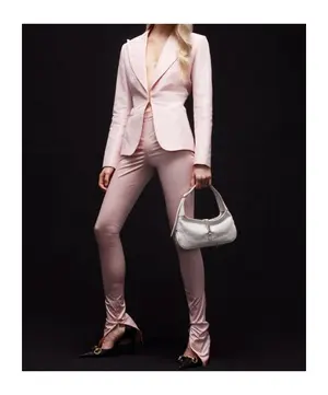 Gucci Stretch Silk Faille Leggings