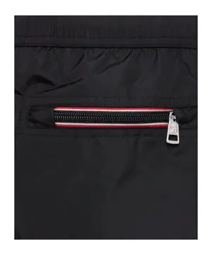 Moncler Logo Patch Nylon Swim Shorts