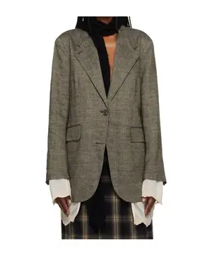 Our Legacy Drip Long-sleeved Suit Jacket