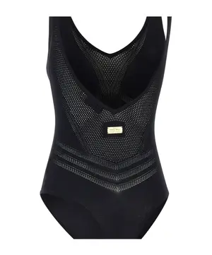 Elisabetta Franchi Openwork Knit Bodysuit