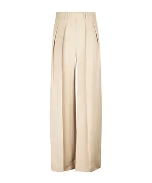 Brunello Cucinelli Pleated Wide-leg Trousers