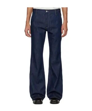 Amiri Raw Boot Cut Jeans