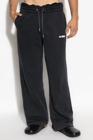 MISBHV Logo Lace-up Track Pants - Black