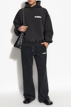 MISBHV Logo Lace-up Track Pants - Black