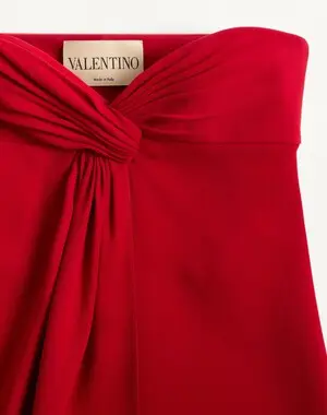 Valentino Garavani Cady Couture Strapless Sweetheart Neckline Maxi Dress
