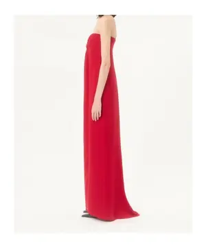 Valentino Garavani Cady Couture Strapless Sweetheart Neckline Maxi Dress
