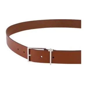TOM FORD Calf Leather Belt - Brown