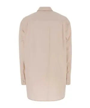 JIL SANDER Lightweight Poplin Shirt - Nude