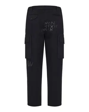 Comme Des Garçons Belt Loop Casual Pants With Drawstring