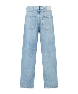 ICON DENIM LOS ANGELES High-rise Straight Jeans