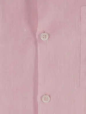 Brunello Cucinelli Linen Shirt - Light Pink