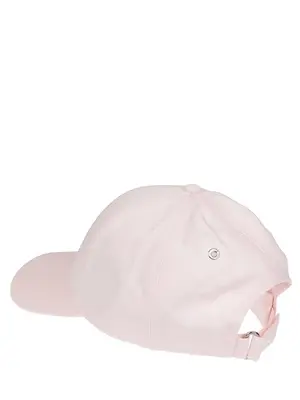 Moncler Logo Baseball Cap - Pink