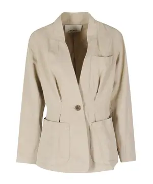 Isabel Marant Etoile Notched Lapel Outerwear For Women