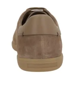 Zegna Suede Lace-up Sneakers - Dark Beige