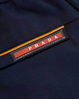 Prada Logo Detail Shorts