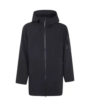 Rains Suva Vision Softshell Hooded Raincoat - Black