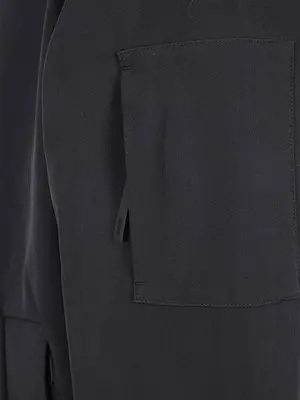 Rains Suva Vision Softshell Hooded Raincoat - Black