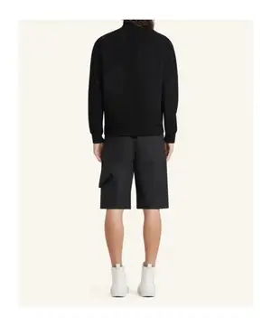 COURREGES Zip-up Jacket With Ac Logo - Black