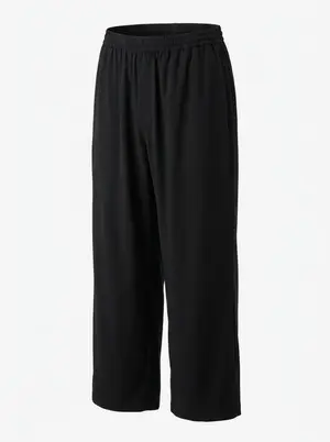 Gucci Wool Twill Wide Leg Leisure Pants