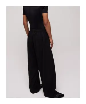 Gucci Wool Twill Wide Leg Leisure Pants