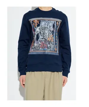 Etro Graphic Print Long Sleeve Sweatshirt