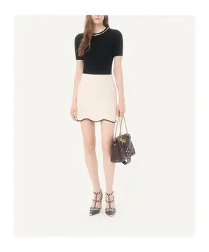 Valentino Garavani Crewneck Short-sleeved Jumper