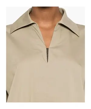 Brunello Cucinelli Drop-shoulder Blouse