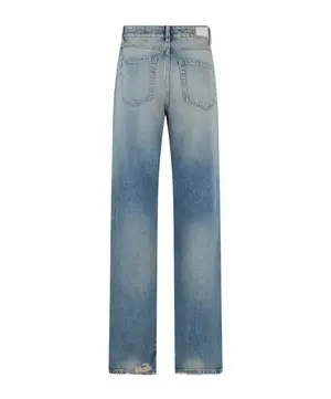 ICON DENIM LOS ANGELES Jodie Straight Jeans - Gray